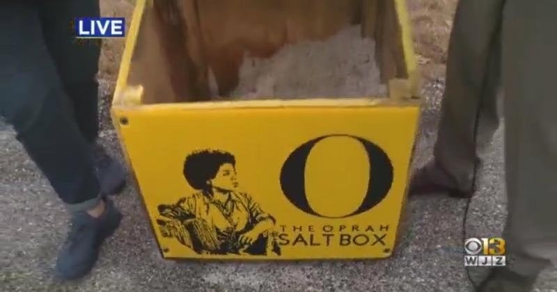 Where's Marty? Jazzing up the salt boxes on TV Hill - CBS Baltimore