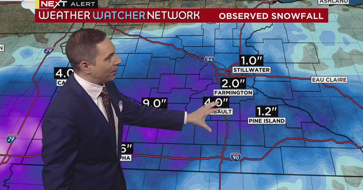 NEXT Weather Alert: 2 p.m. weather update - CBS Minnesota