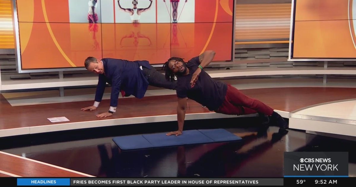 At-home workouts to kickstart your New Year's workout - CBS New York