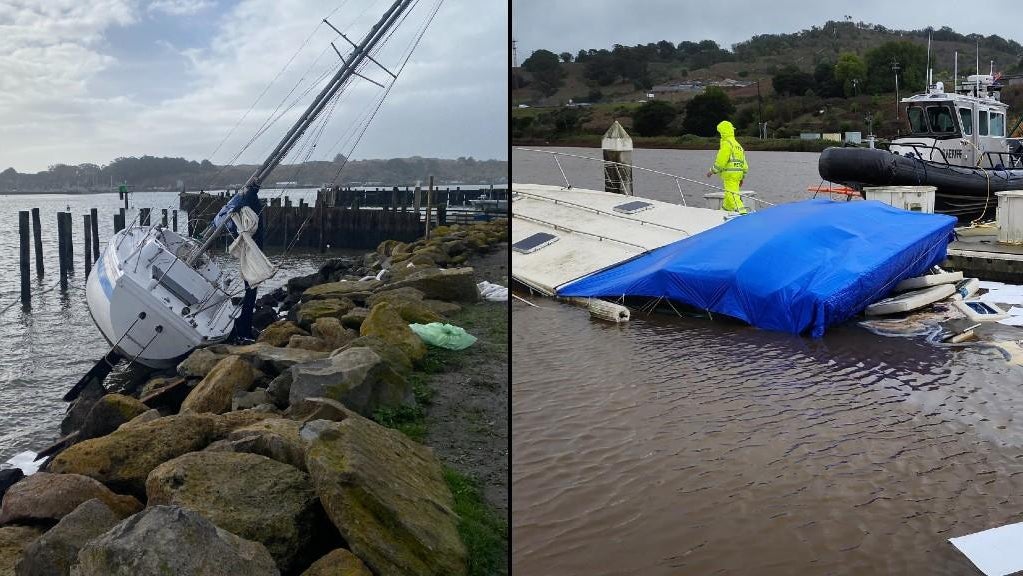 Atmospheric river brings more rain, wind, flooding after bomb cyclone ...