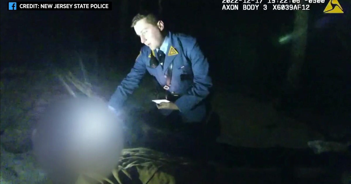 Caught on camera: New Jersey state troopers rescue man suffering from ...