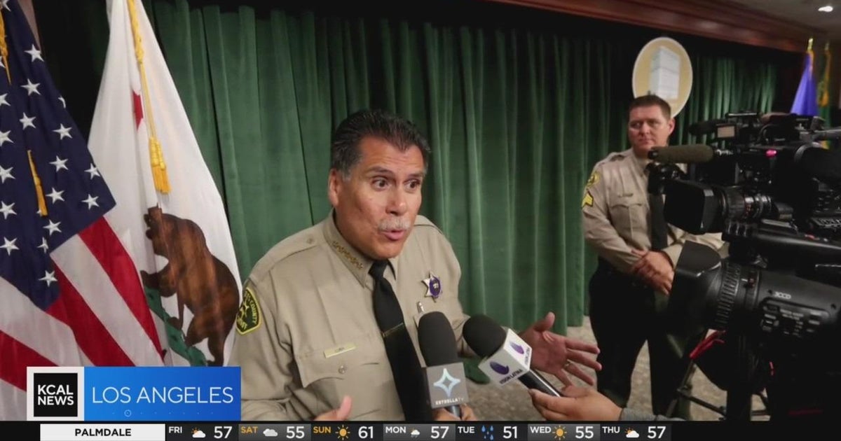 Sheriff Robert Luna says things going "extremely well" after his first ...