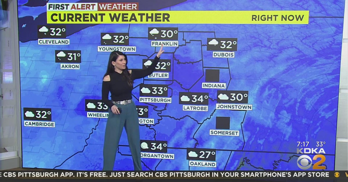 KDKA-TV Morning Forecast (1/7) - CBS Pittsburgh