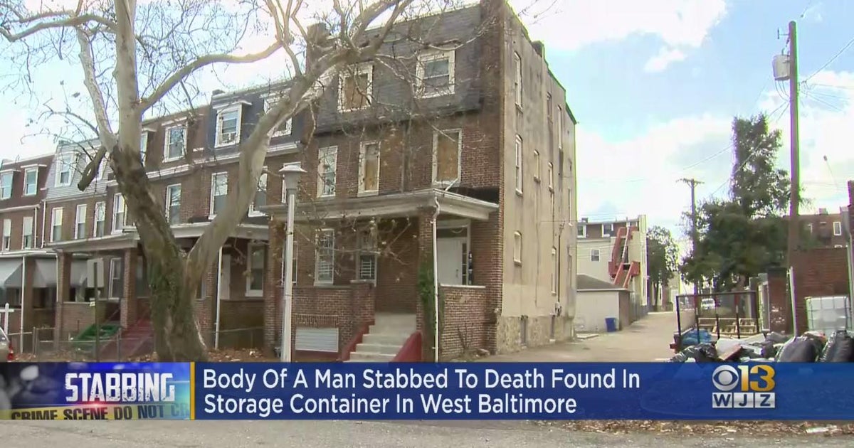Body of man stabbed to death found in storage container in west ...