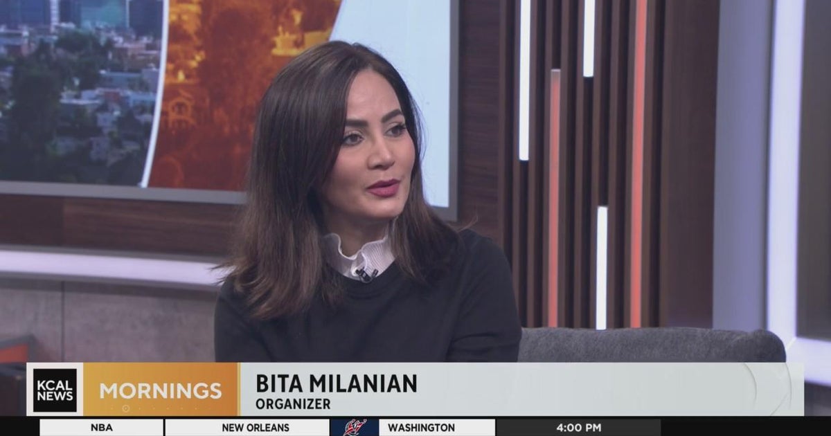 Protest organizer Bita Milanian discusses executions in Iran - CBS Los ...