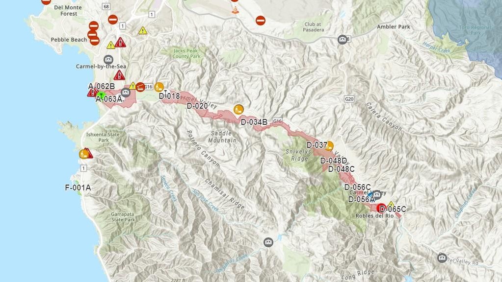 Atmospheric river: Monterey County evacuation orders for Carmel River ...