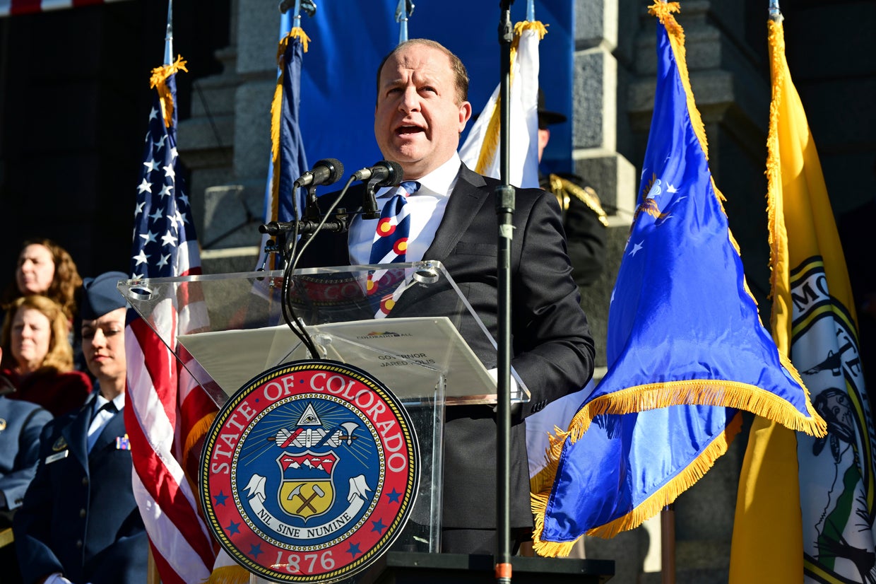 Gov. Jared Polis asks "who do we want to be?" in his second inaugural ...