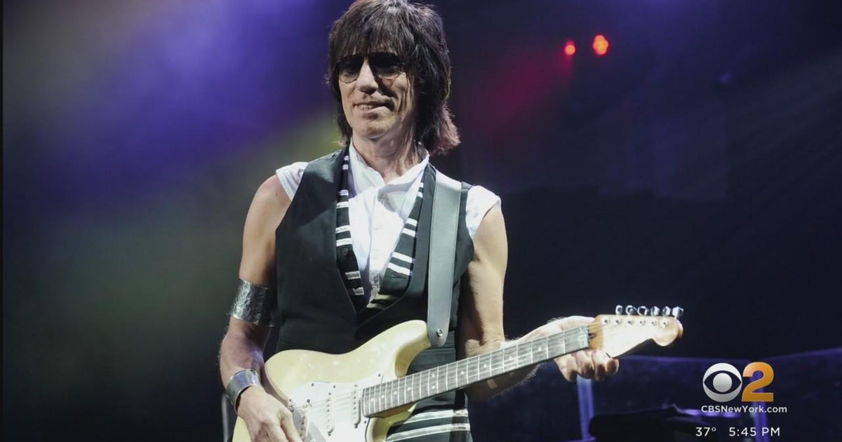 Legendary guitarist Jeff Beck dead at 78 - CBS New York