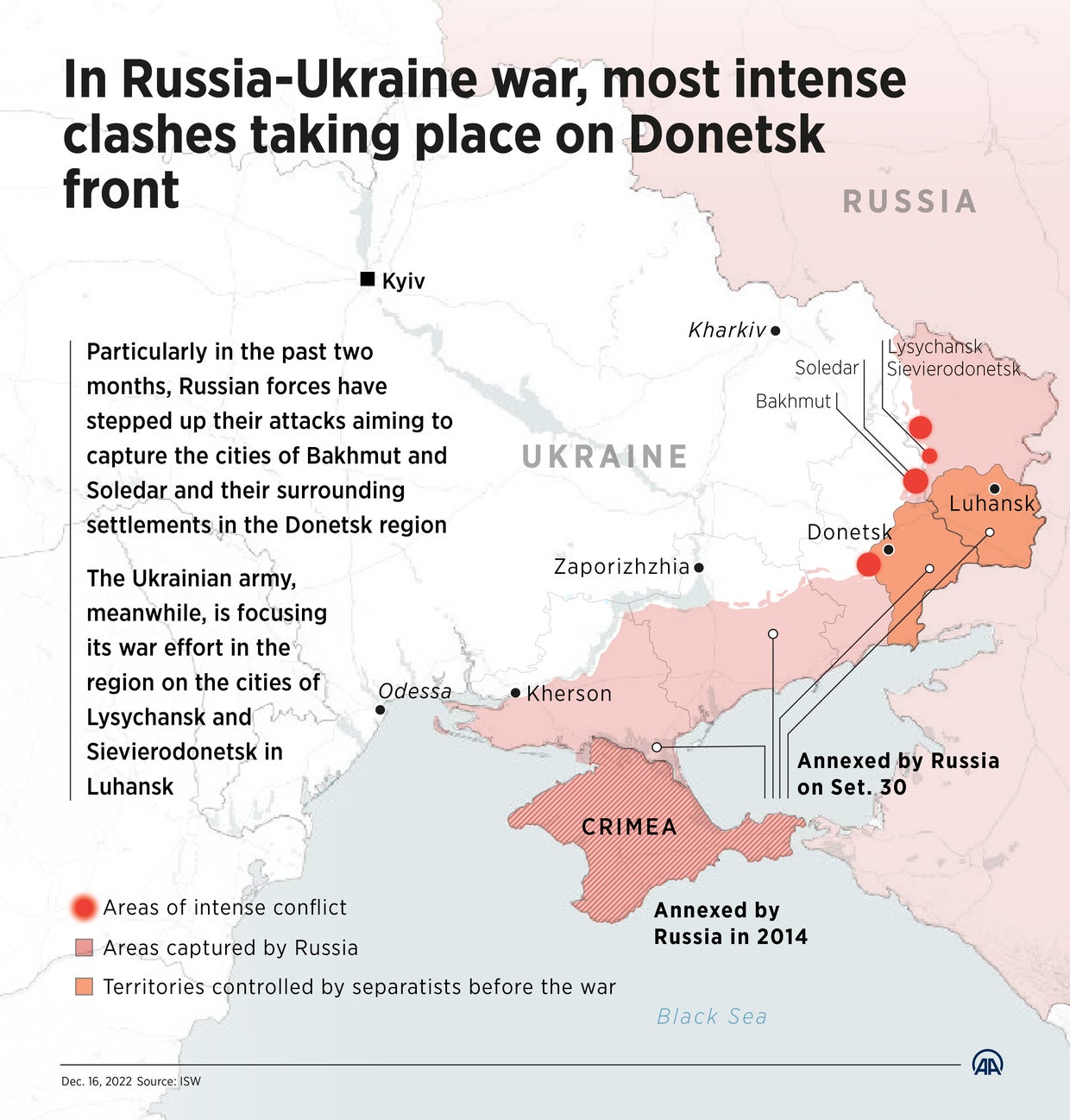 Why the fight for Soledar has become the "most bloody battle" of Russia ...
