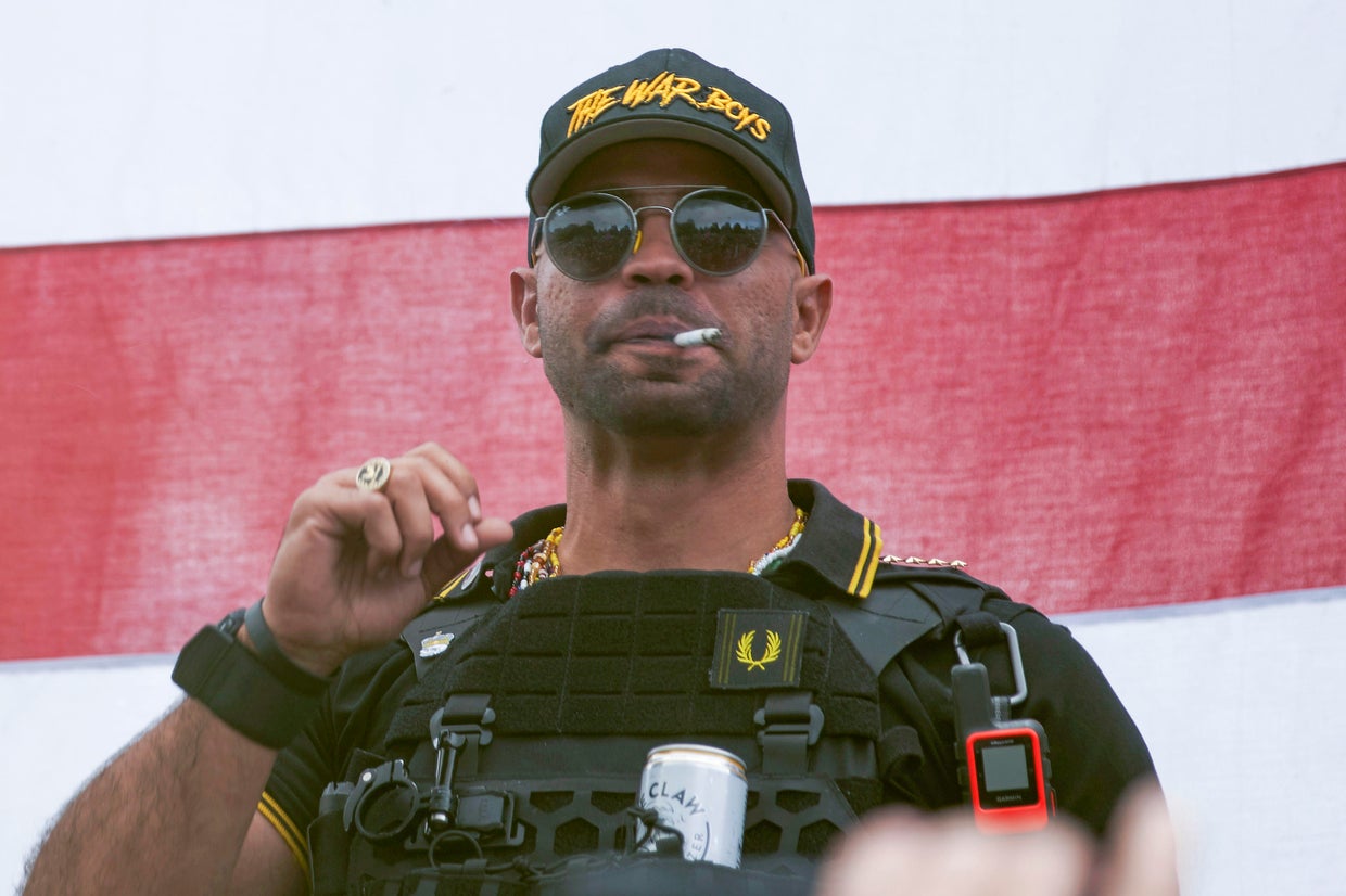 Ex-Proud Boys leader Enrique Tarrio's mom talks about son's 22-year ...