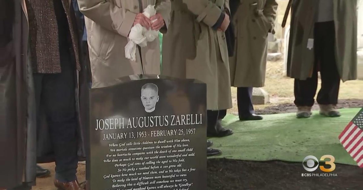 Family of Joseph Augustus Zarelli pays tribute with new headstone on grave of the formerly ...