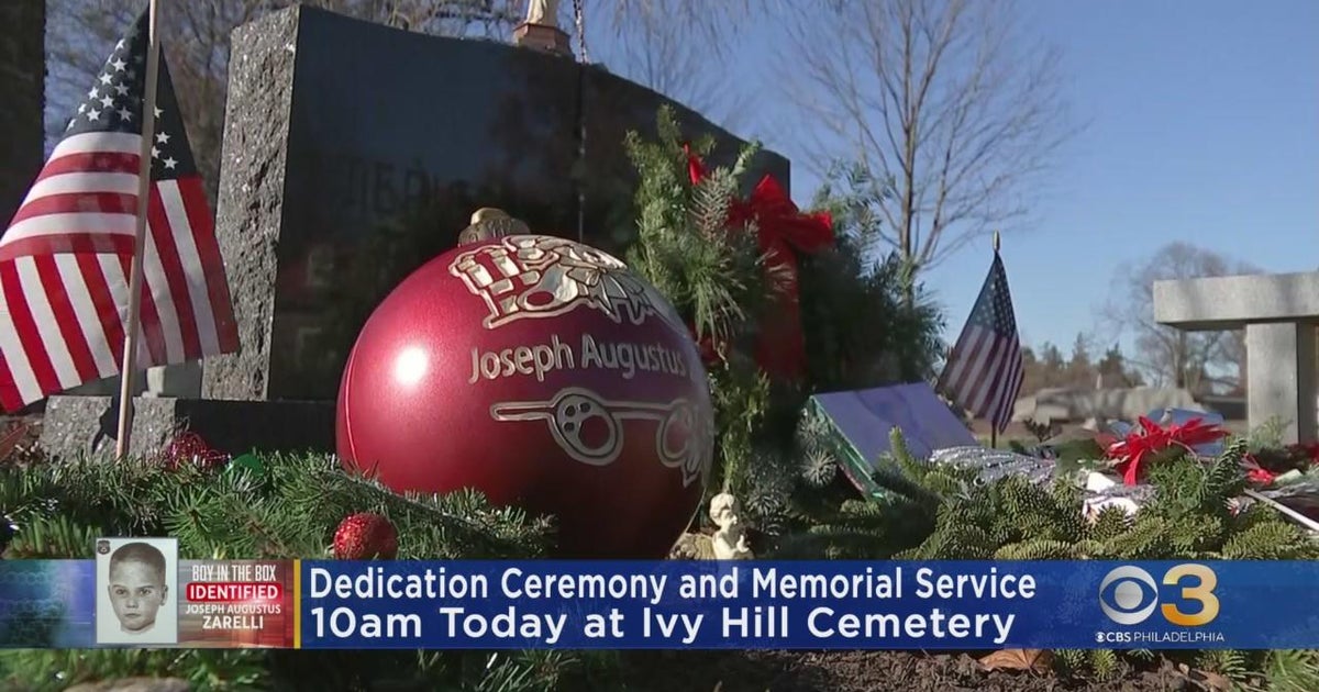 "Boy in the Box" Joseph Augustus Zarelli to get new headstone - CBS ...