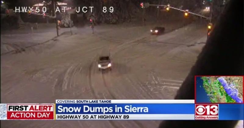 Storm brings more rain, wind, and snow to California - CBS Sacramento