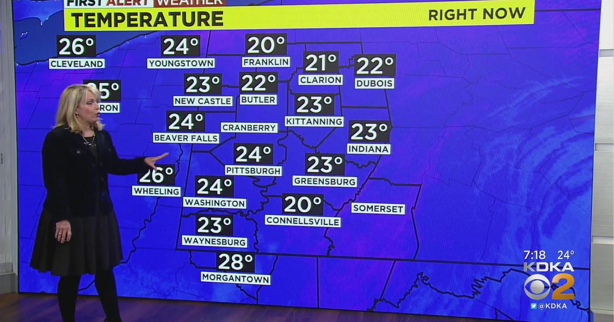 KDKA-TV Evening Forecast (1/14) - CBS Pittsburgh