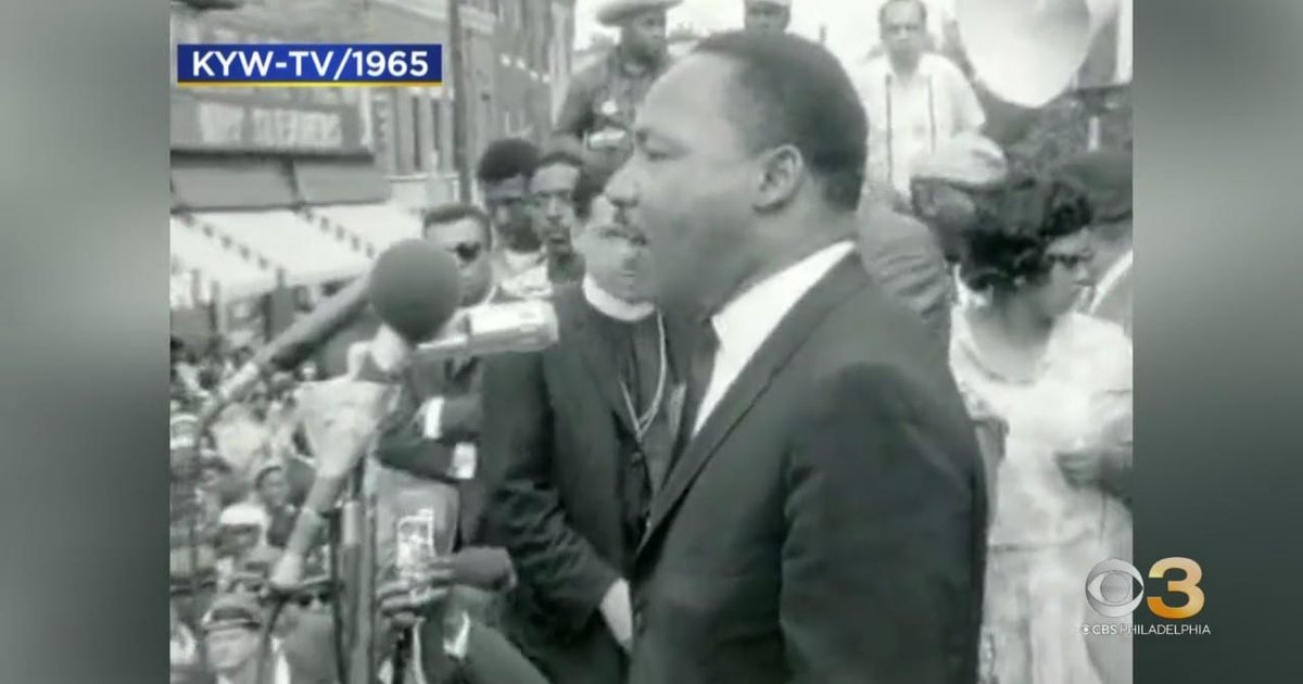 Watch: Dr. Martin Luther King Jr. speaks in West Philadelphia in 1965 ...