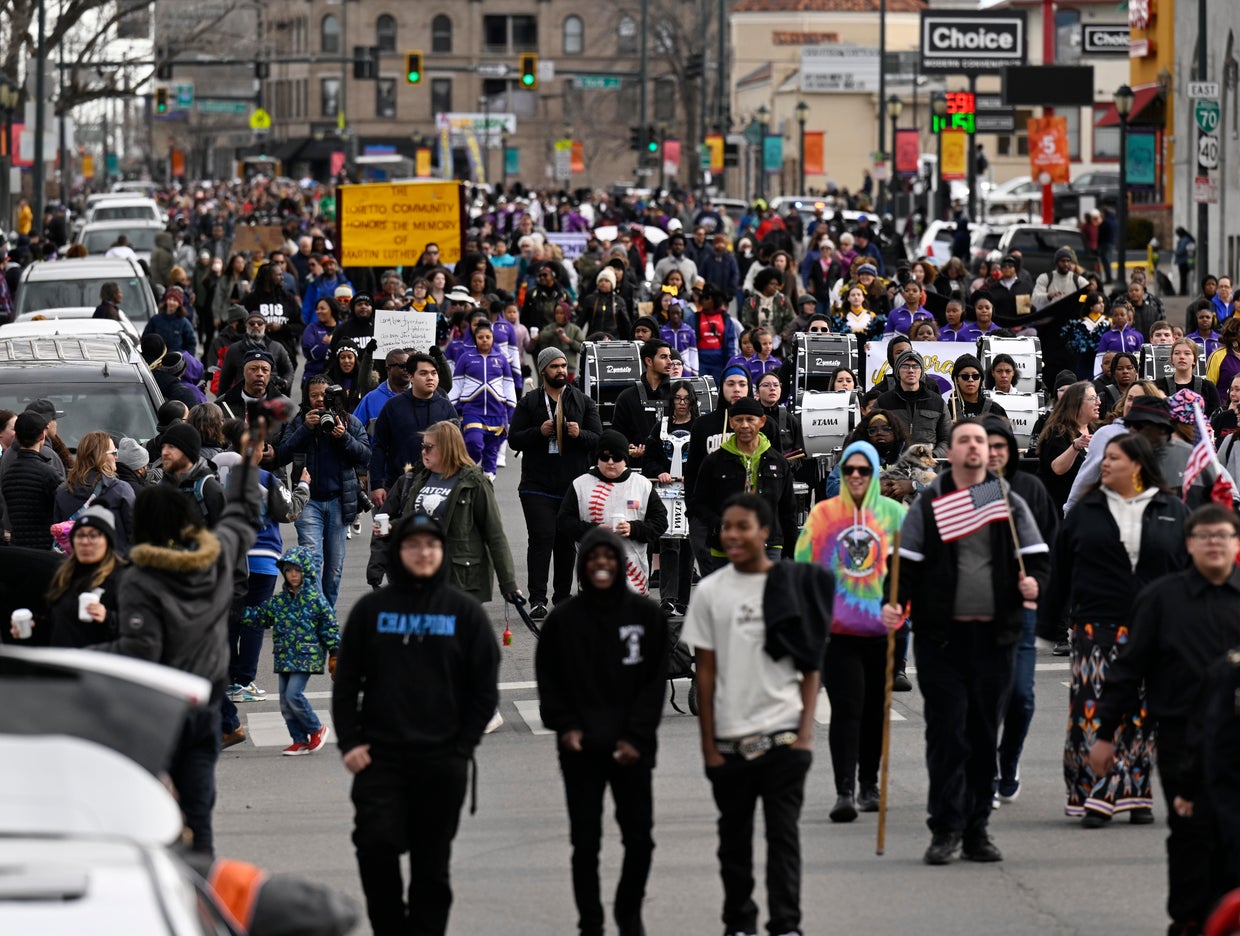 Thousands of people celebrate MLK Day at Denver Marade