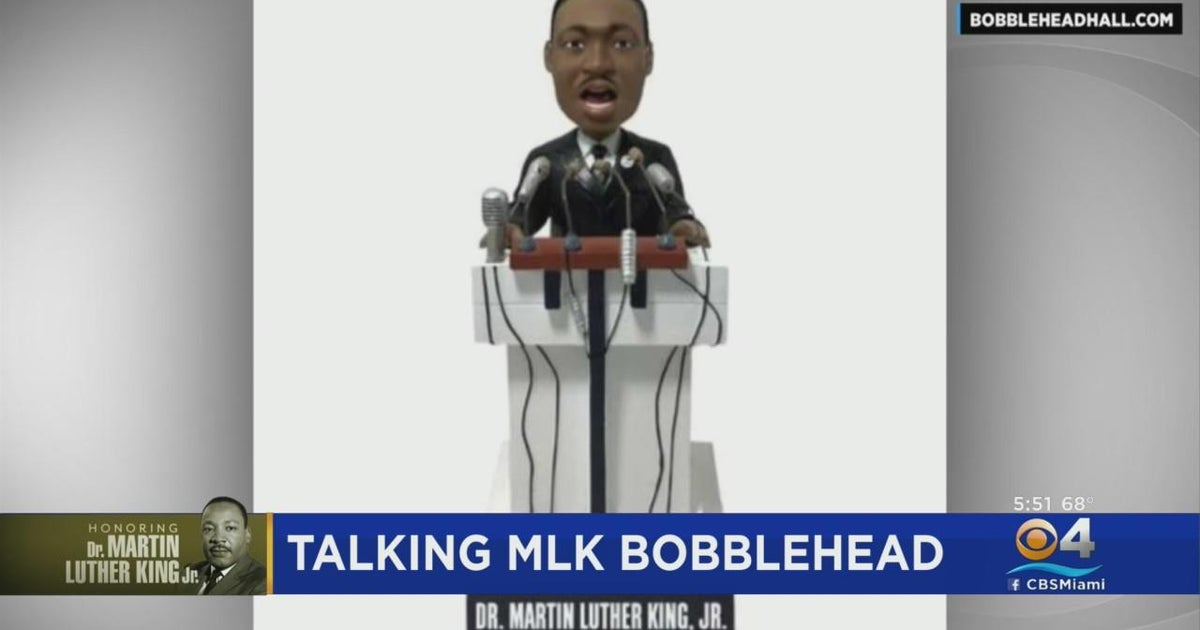 Dr. Martin Luther King Jr. bobblehead unveiled on day nation honors ...