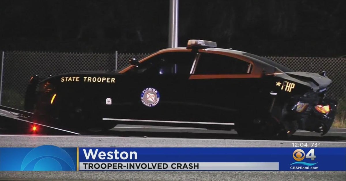 FHP trooper injured in crash on I-75 - CBS Miami