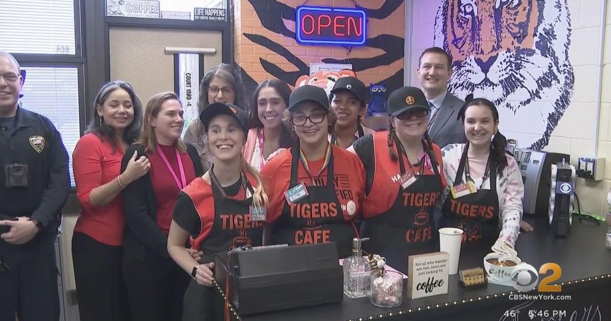 Tigers Cafe opens inside Hackettstown High School - CBS New York