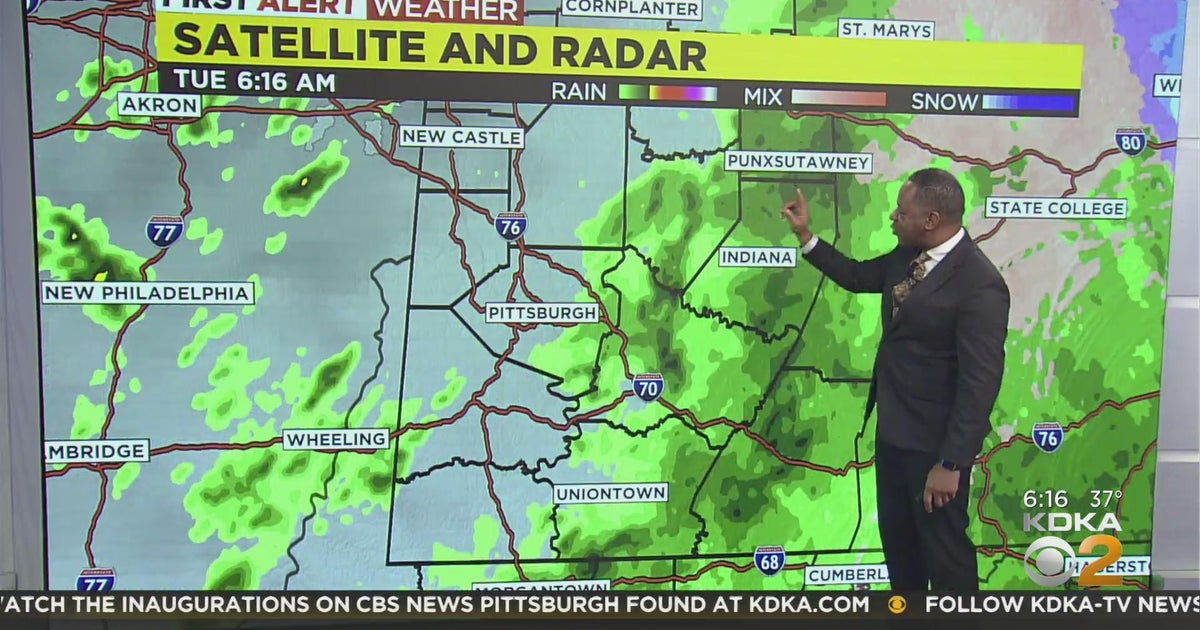KDKA-TV Morning Forecast (1/17) - CBS Pittsburgh