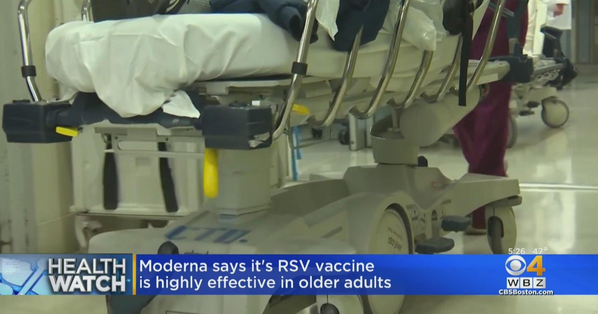Moderna says its RSV vaccine highly effective in older adults - CBS Boston Moderna says its RSV vaccine highly effective in older adults - CBS Boston
