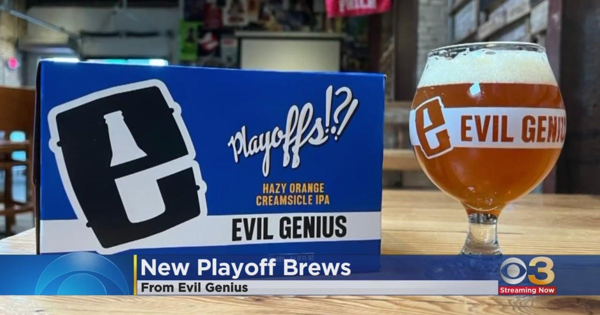 Local beer company has playoff-ready beers for Eagles fans - CBS Philadelphia