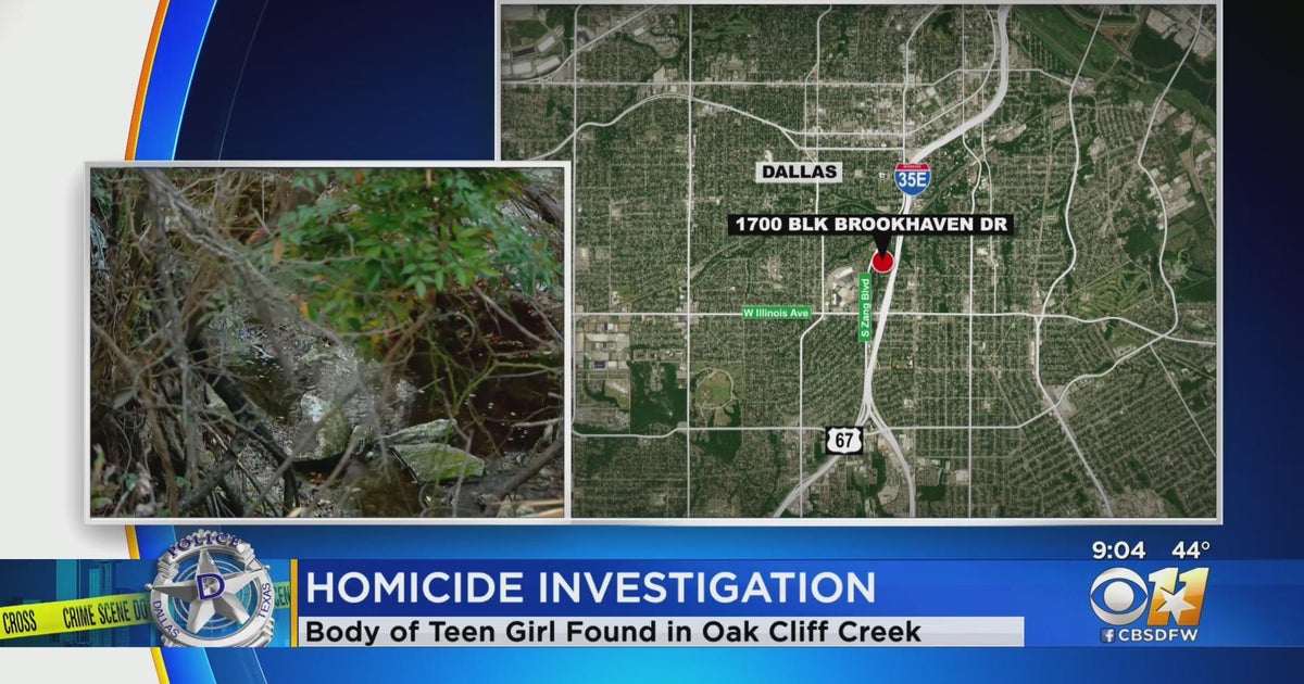 Body Of 16 Year Old Found In Oak Cliff Creek Dallas Police