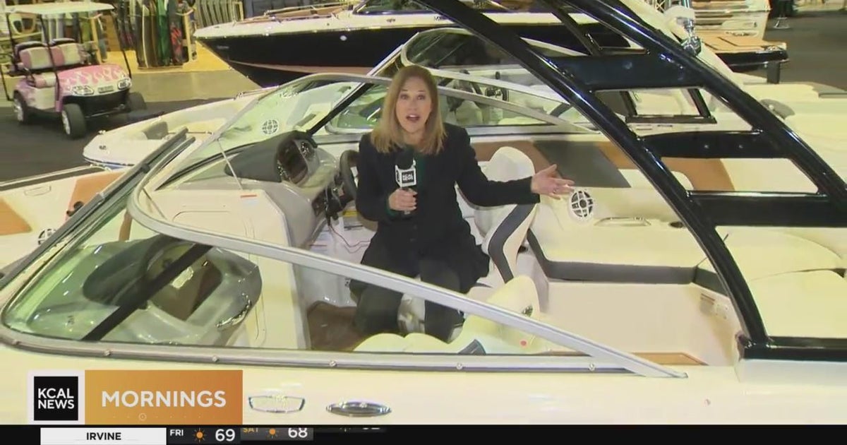 Bart Hall Boat Show kicks off at Pomona Fairplex - CBS Los Angeles