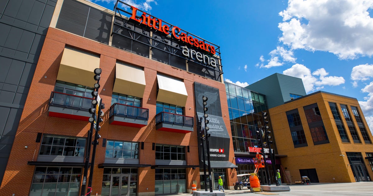 2 workers injured after ammonia leak at Little Caesars Arena - CBS Detroit