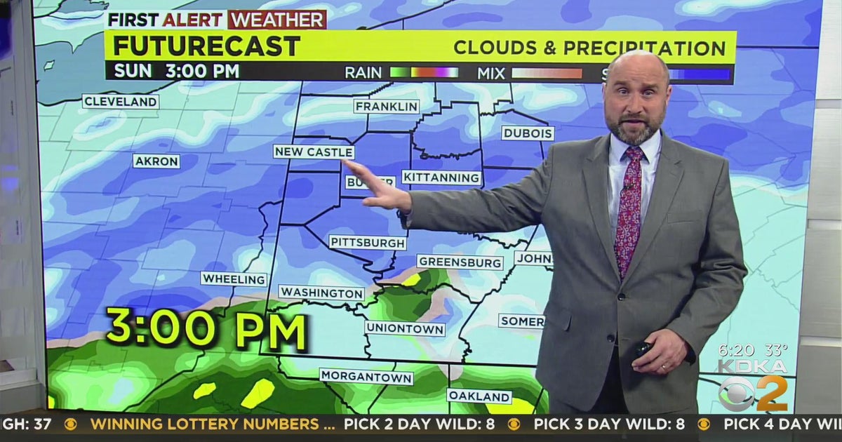 KDKA-TV Evening Forecast (1/20) - CBS Pittsburgh