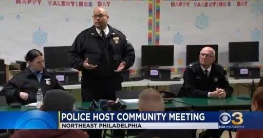 Police hear residents' concerns after fatal robbery - CBS Philadelphia