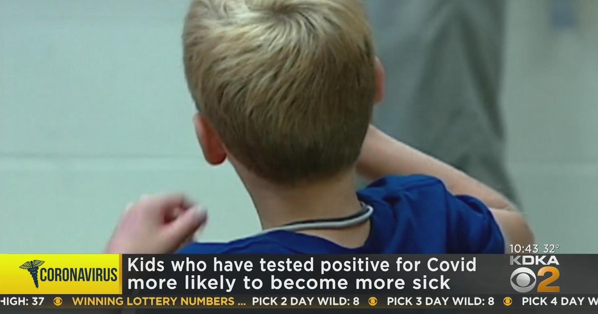 Study: COVID-positive children more likely to become sicker - CBS ...