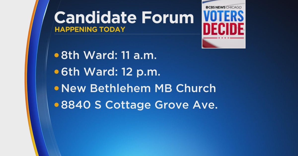 Candidates for 6th and 8th Ward offices to participate in forums ...