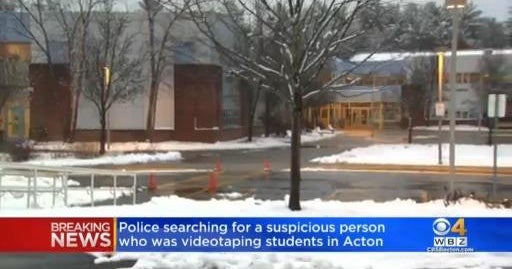 Police search for suspicious person videotaping students at Acton school - CBS Boston