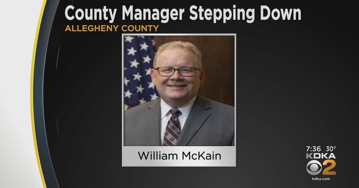 Allegheny County manager leaving for private sector - CBS Pittsburgh