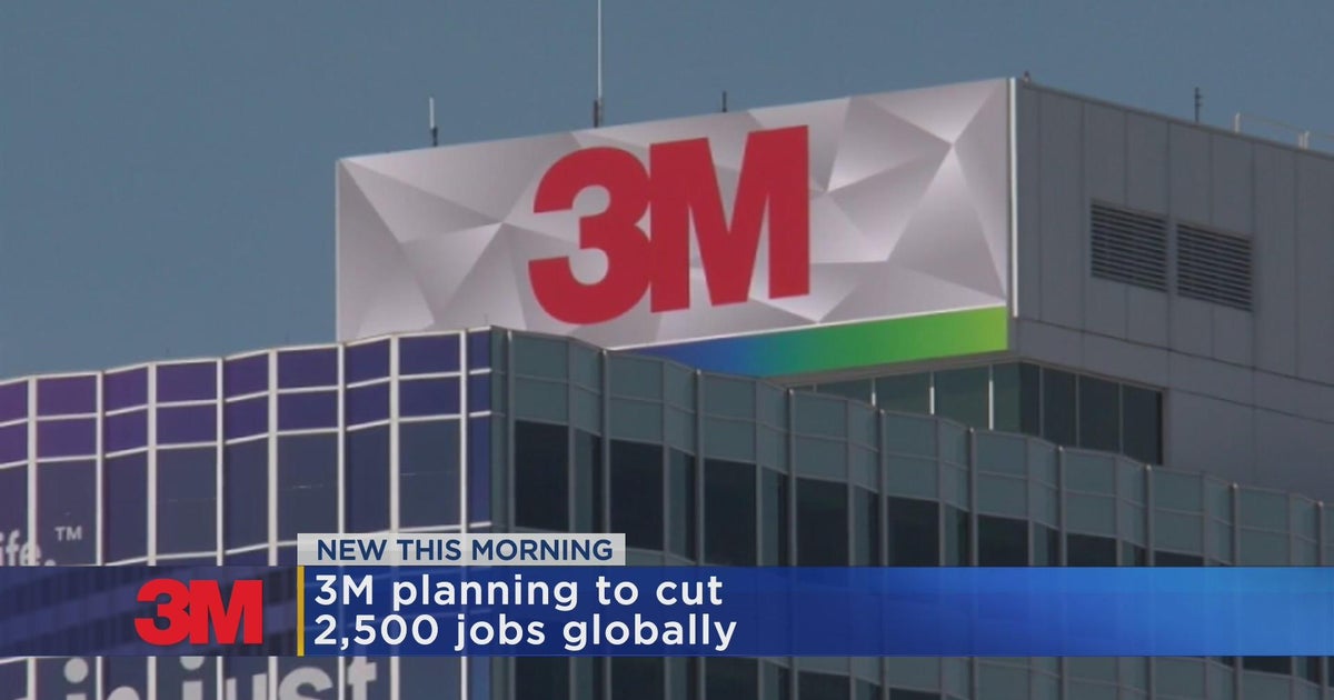 3M to lay off about 2,500 employees - CBS Minnesota