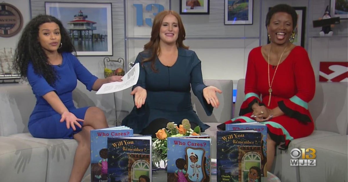 Chanda Brigance tells us about her third children's book - CBS Baltimore