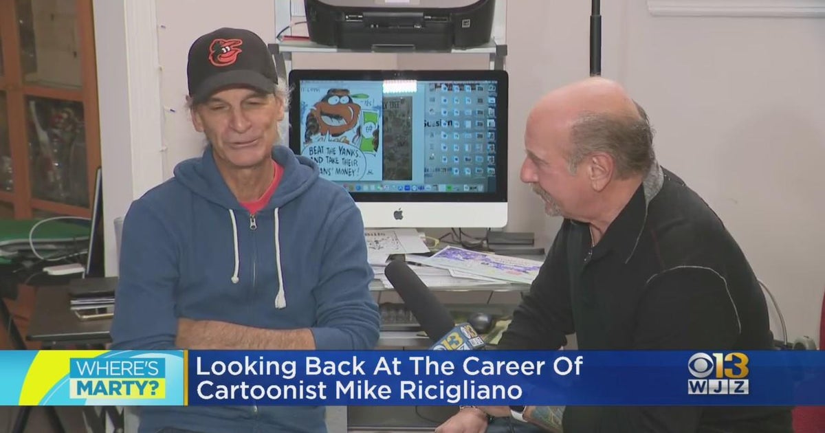 Where's Marty? With local cartoonist Mike Ricigliano - CBS Baltimore