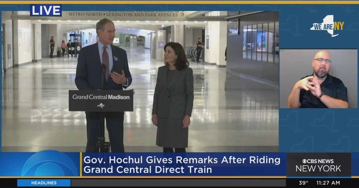 LIRR access begins at Grand Central Madison - CBS New York