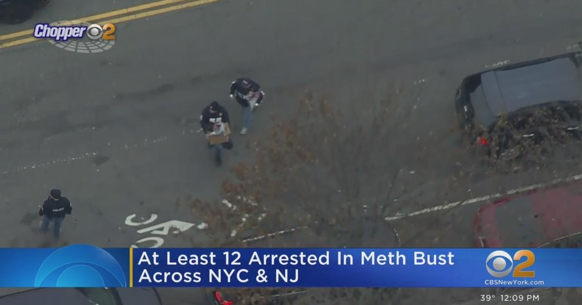 At least 12 arrested in NYC, NJ meth bust - CBS New York