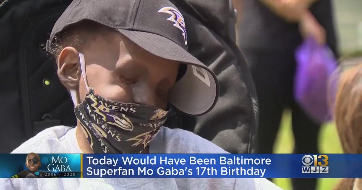 Thursday would have been superfan Mo Gaba's 17th birthday - CBS Baltimore