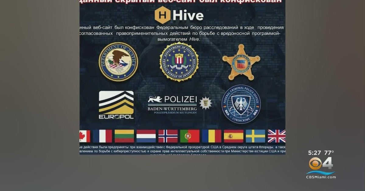 FBI seizes ransomware gang's site - CBS Miami