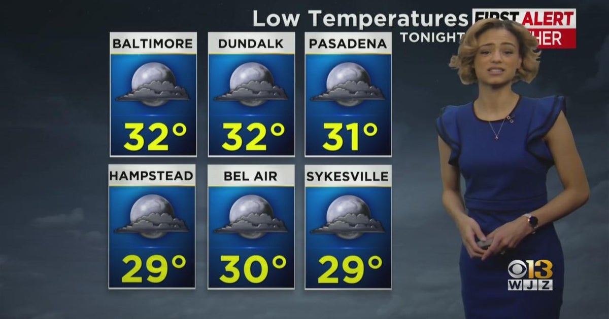 Meteorologist Abigail Degler has your Thursday afternoon forecast - CBS Baltimore