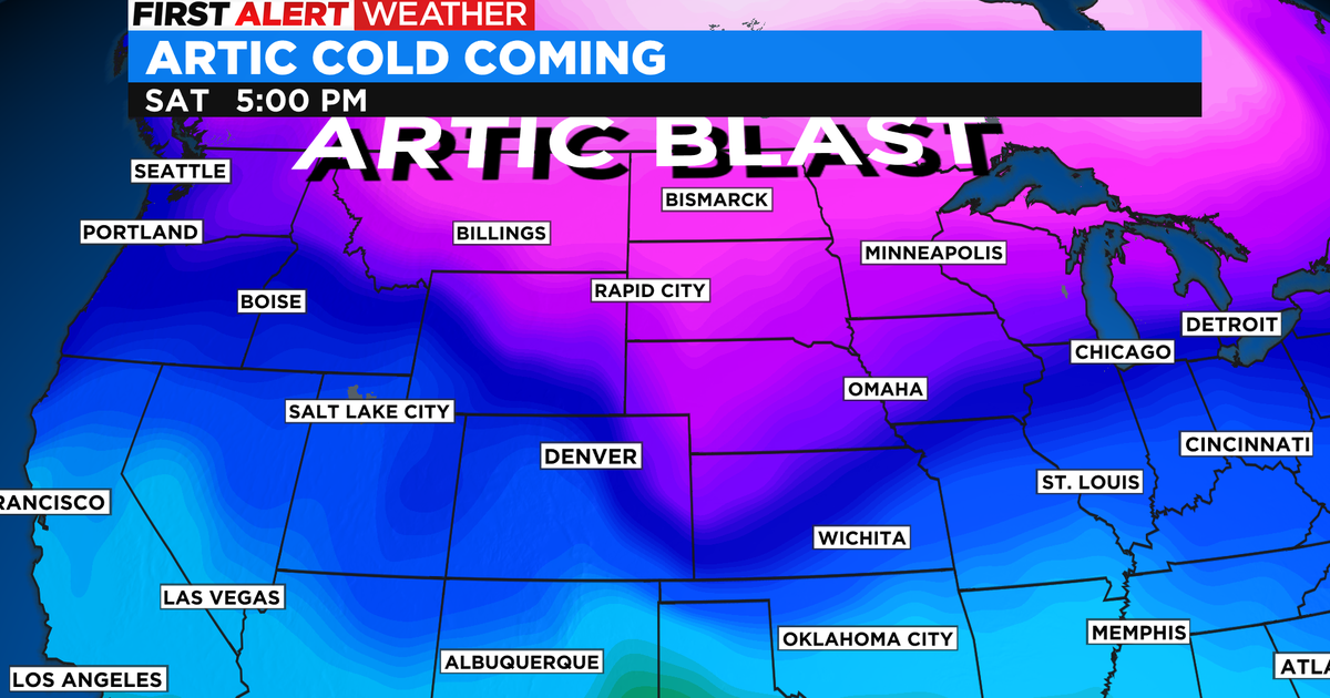 Colorado Weather: Weak cold front before Arctic weekend cold - CBS Colorado