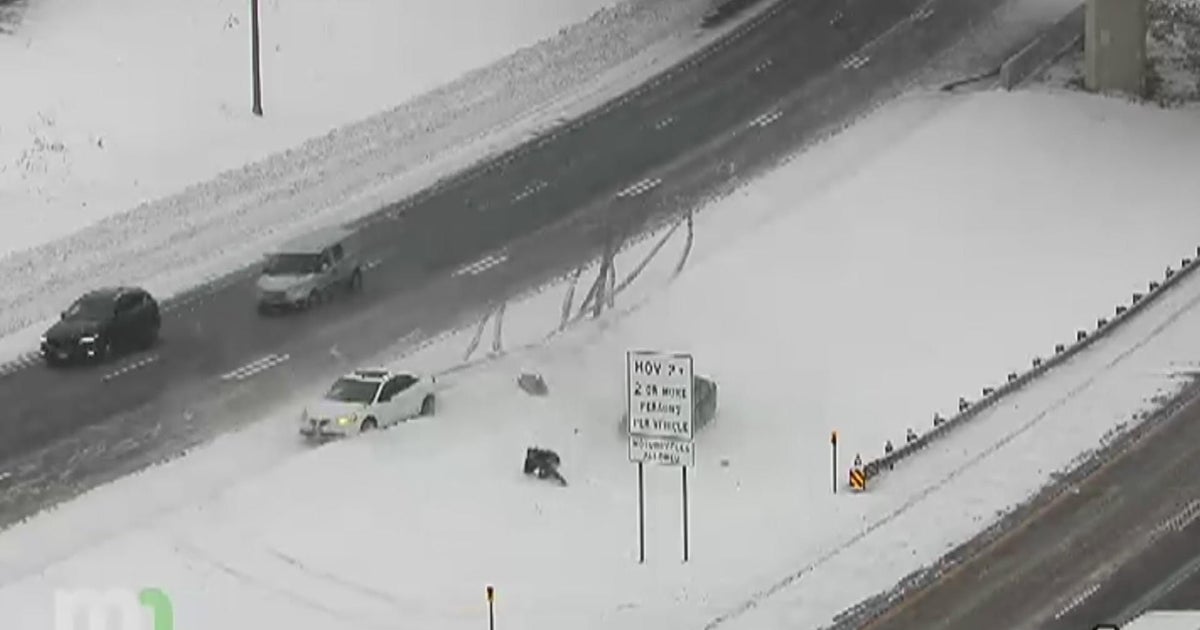 Man goes airborne after getting struck by car in Shoreview - CBS Minnesota