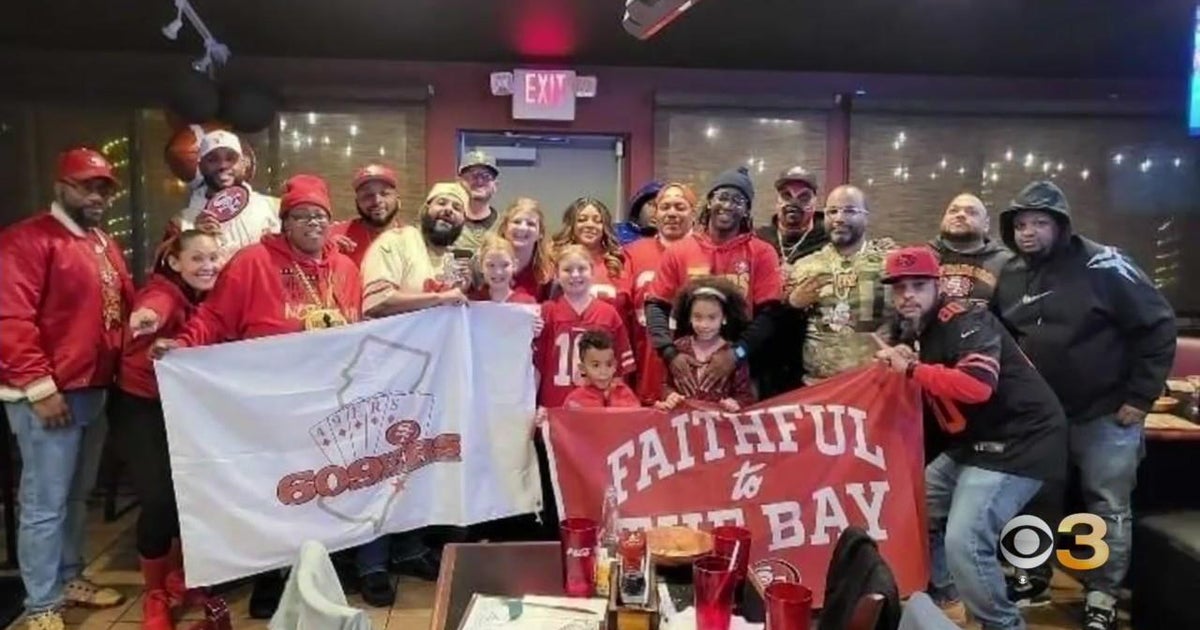 Niners fans in Eagles country are not as uncommon as you'd think - CBS ...