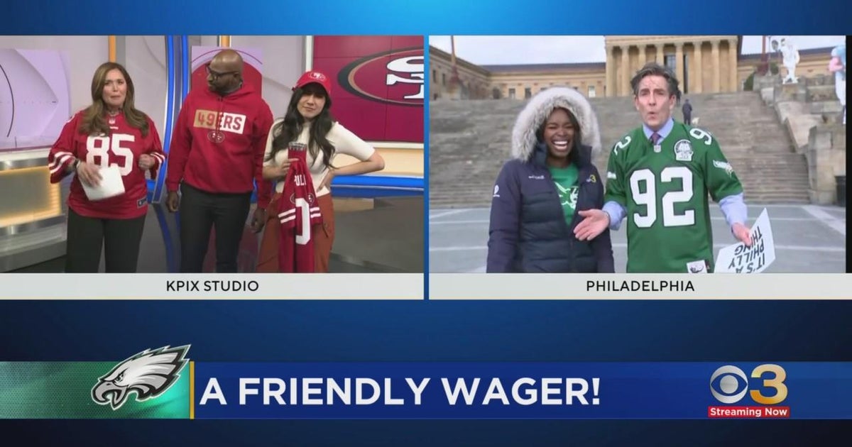 Eagles-49ers: Jim Donovan and Janelle Burrell make a friendly wager ...