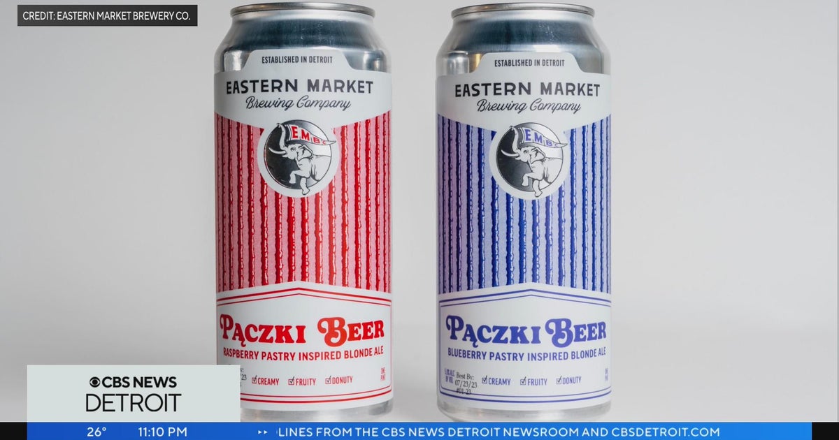 Eastern Market Brewing Co. to release Paczki-inspired beers - CBS Detroit