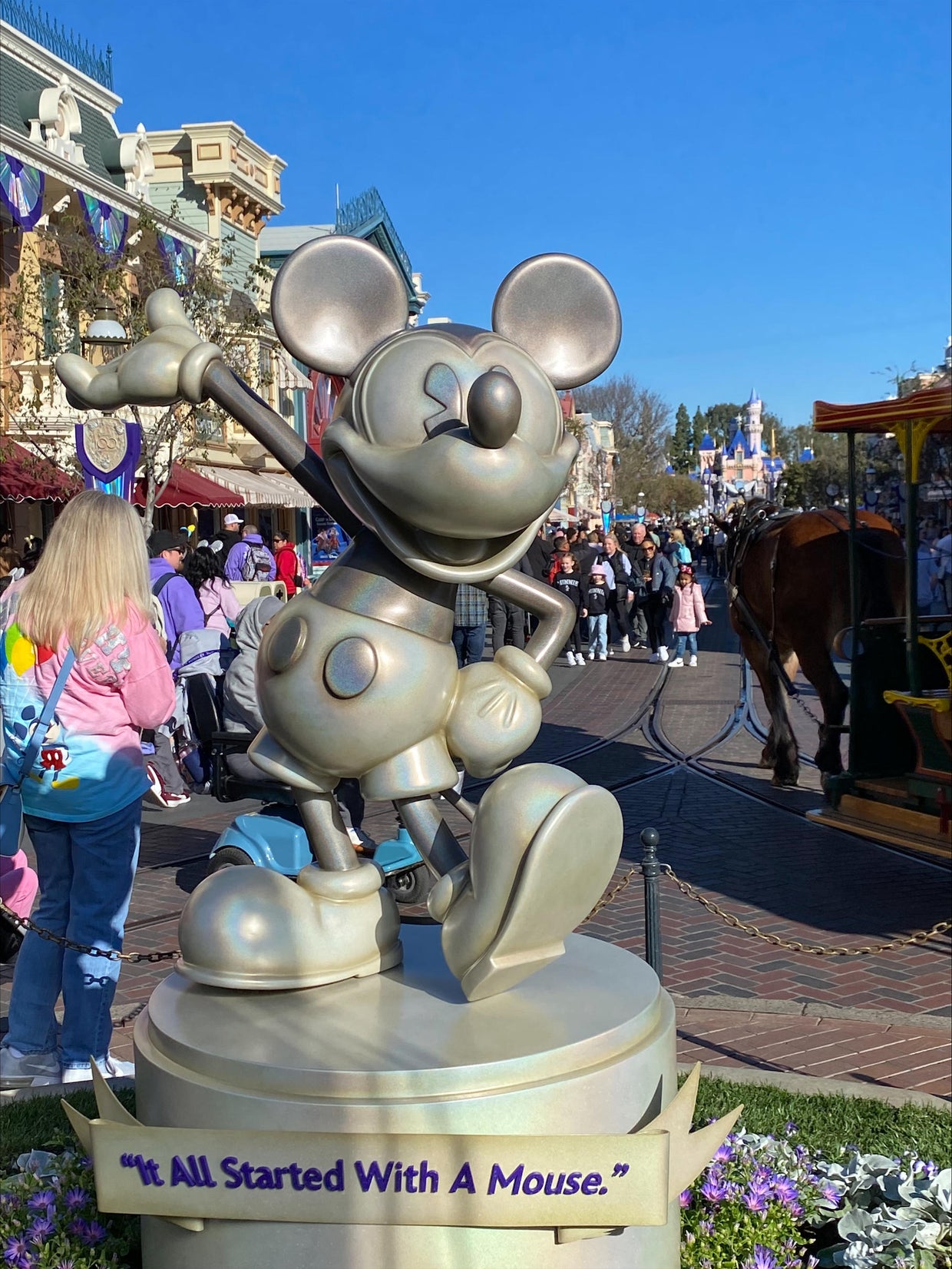 Disneyland celebrates 100th anniversary of the Walt Disney Company ...