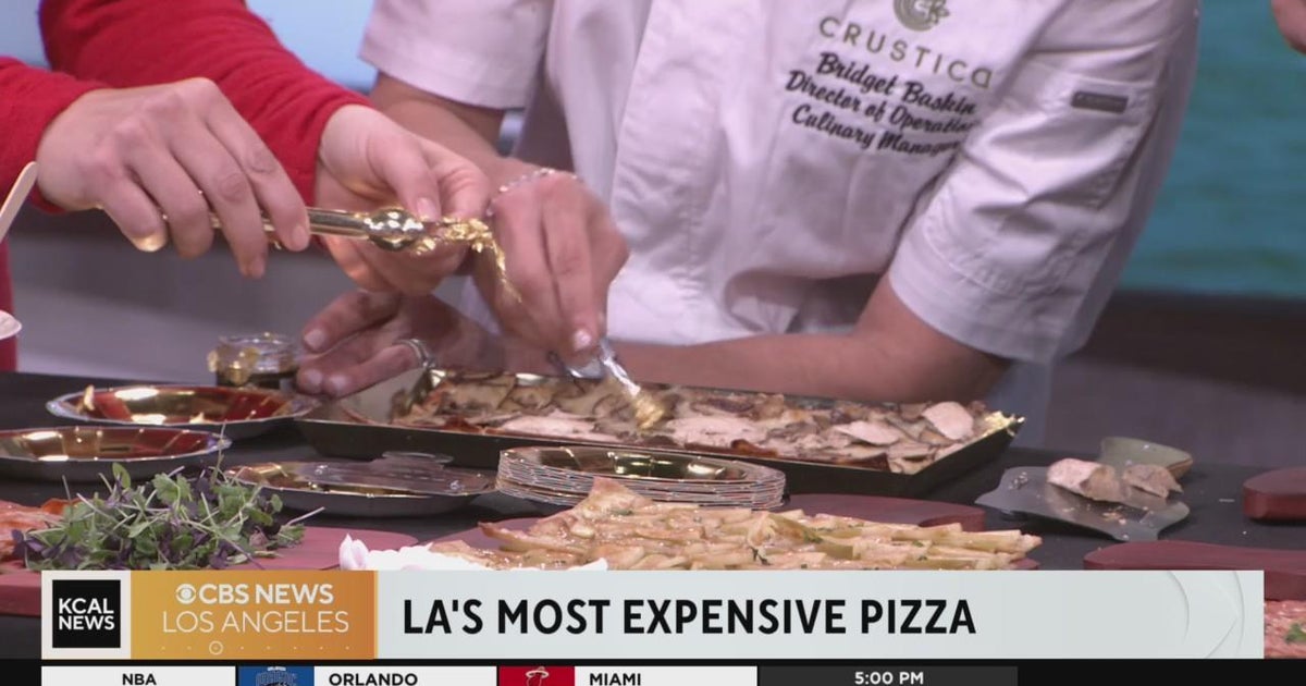 Next level pizza at West Hollywood's Crustica - CBS Los Angeles